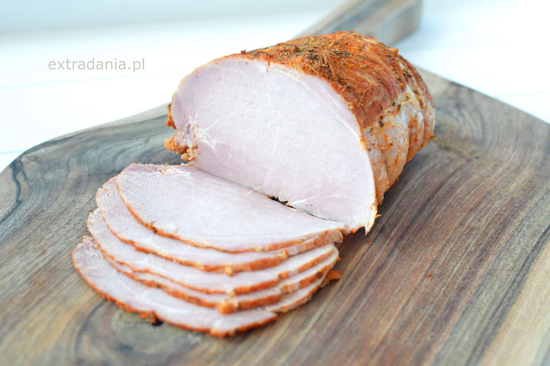 Szynka pieczona - długo marynowana - extradania.pl